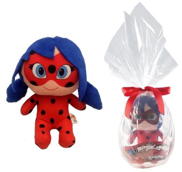 Boneca De Pelúcia Miraculous Ladybug Ovo - Multibrink - Bonecas ...