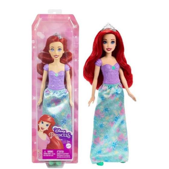 Boneca Disney Princess A Pequena Sereia Ariel Mattel - 194735121618 ...
