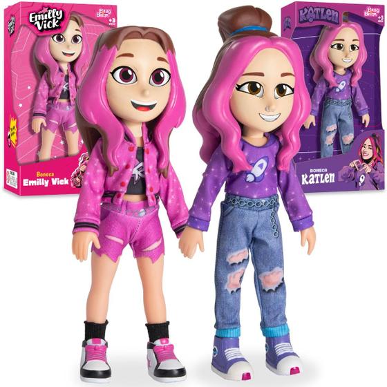 Boneca Emily Vick E Katlen Lançamento Bonecas Originais - Baby Brink ...