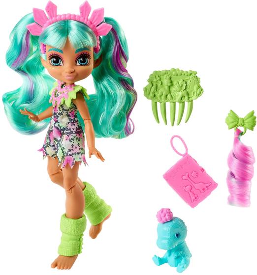 Boneca Fashion Mattel Cave Club Rockelle com Dinossauro - Para Crianças ...