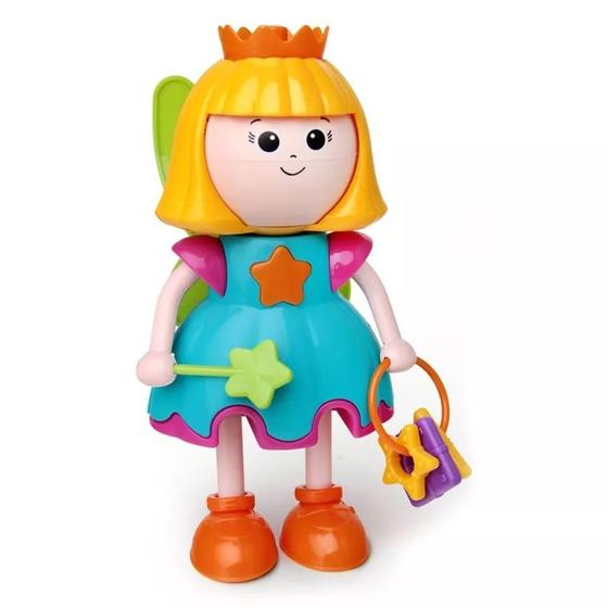 Boneca Flora Fadinha de Atividades - Azul - Elka - Bonecas - Magazine Luiza