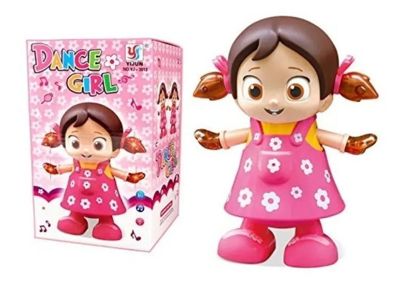 Boneca Fofa Dance Girl Musical Canta Dança E Acende Luz - Fungame ...