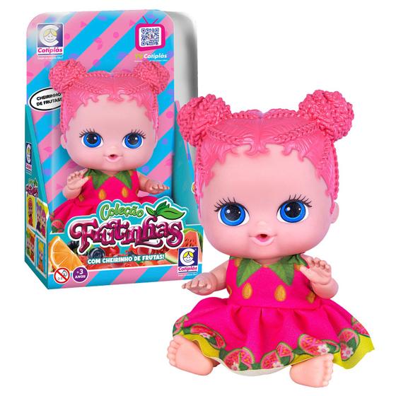 Boneca Goiaba Coleção Frutinhas Bebês Com Cheiro De Fruta Coloridos ...