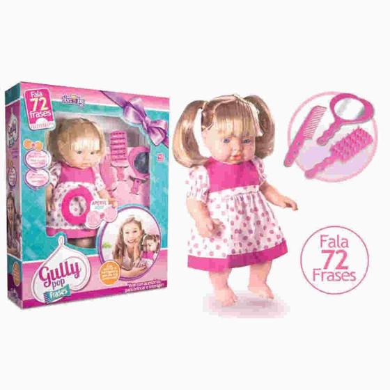 Boneca Gully Pop Frases Nova Toys - Bonecas - Magazine Luiza