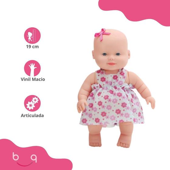 Boneca infantil anima baby articulada em vinil anima toys - Bonecas ...