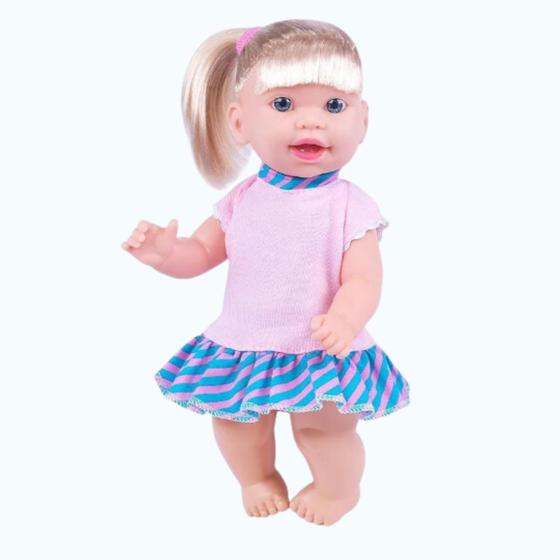 Boneca Infantil Didatica Jenny Fala Frases E Ensina Inglês - Super Toys ...