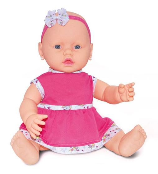 Boneca Interativa - Bebê Fala Comigo - 20 Frases - Sid-Nyl - Bonecas ...