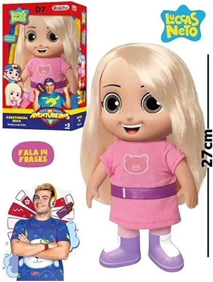 Boneca Jessica Neto, Aventureira Rosa - Rosita - Bonecas - Magazine Luiza