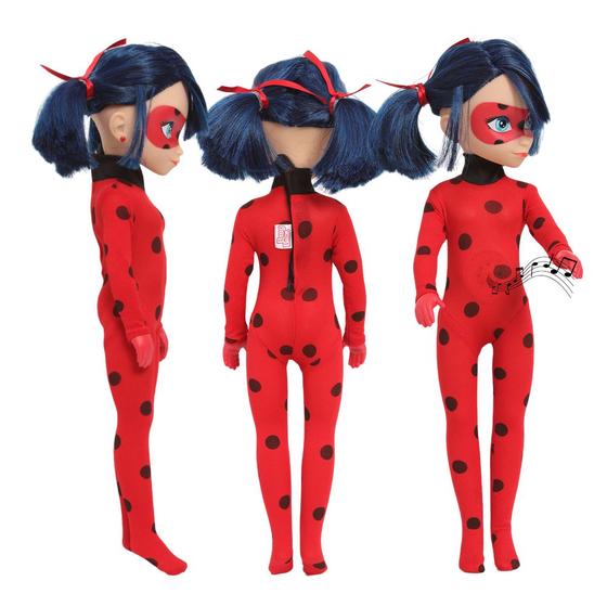 Boneca Ladybug Músical 45cm Miraculous Original - Baby Brink - Bonecas ...