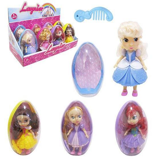 Boneca laynier princess com acessorio na capsula sortidas 15x9cm - 20 ...