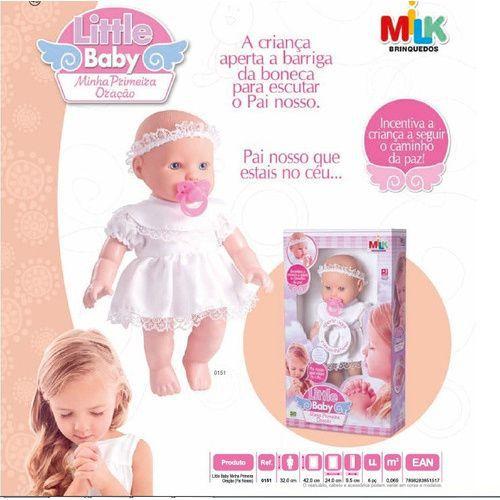 Boneca Little Baby Minha Primeira Oração - Milk - Bonecas - Magazine Luiza