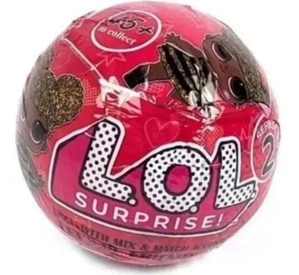 Boneca lol surprise bola vermelha 7 surpresas presente menina - Bonecas ...
