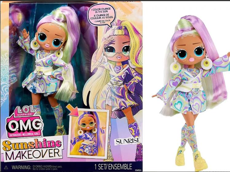 Boneca Lol Surprise Omg Sunshine Makeover - MGA Entertainment - Boneca ...