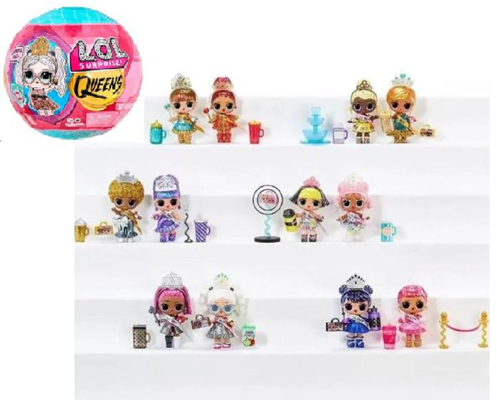 Boneca Lol Surprise QUEENS original com 9 surpresas - Candide - Boneca ...