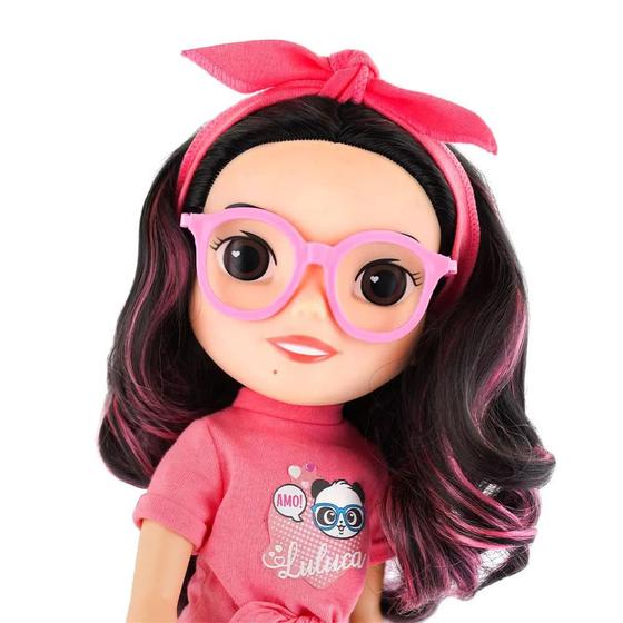 Boneca Luluca C/ Som Estrela Vinil Articulada 30cm Youtuber - Bonecas ...