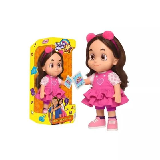 Boneca Maria Clara Youtuber Com Som 14 Frases Irma Jp - Baby Brink - Bonecas - Magazine Luiza