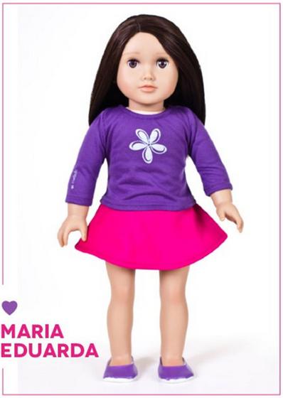 Boneca Mariagirl - Maria Eduarda - Bonecas - Magazine Luiza