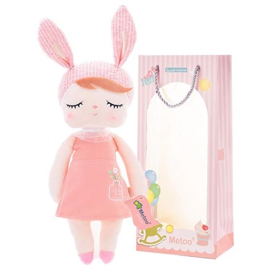 Boneca Metoo Angela Coloridas 34 Cm + Sacola Metoo - Original - Bonecas ...