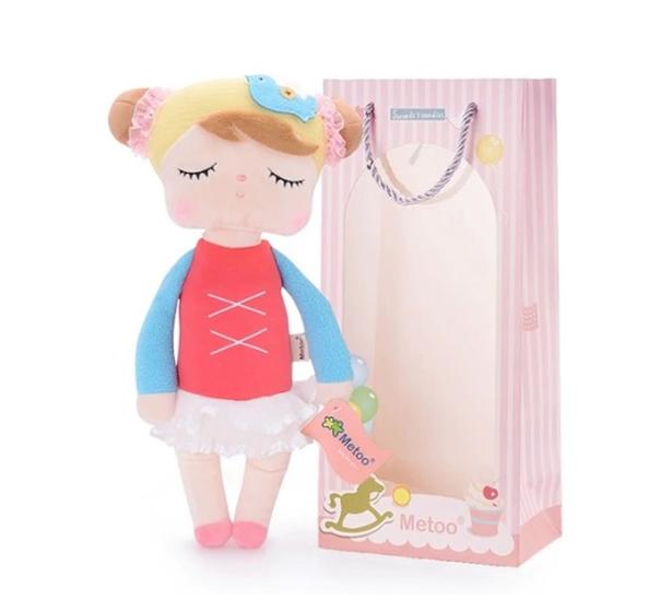 Boneca Metoo Angela Tradicional 34 Cm + Sacola Metoo - Original ...