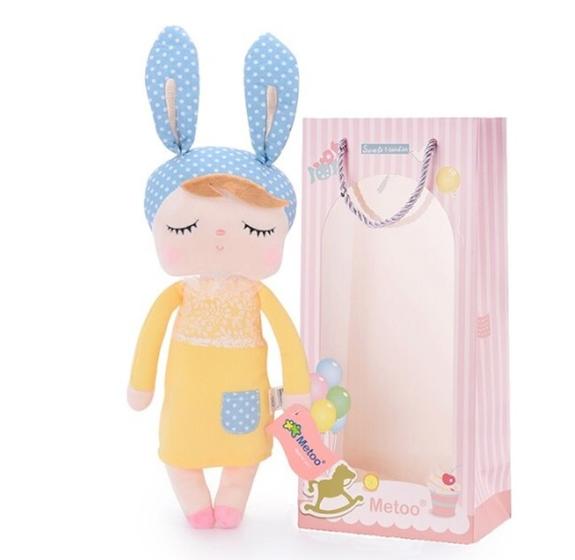 Boneca Metoo Angela Tradicional 34 Cm + Sacola Metoo - Original ...