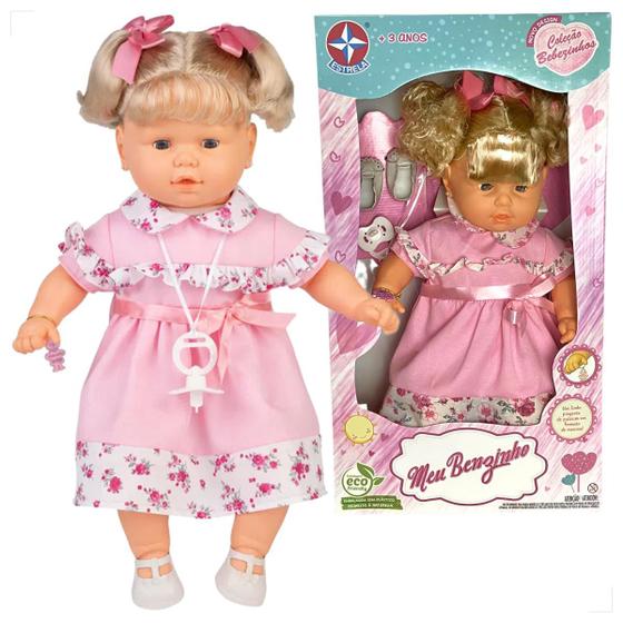 Boneca Meu Bebê Benzinho Estrela Original - Bonecas - Magazine Luiza