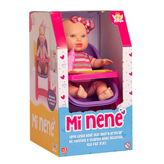 Boneca mi nene cadeirão papinha - Anjo - Bonecas - Magazine Luiza