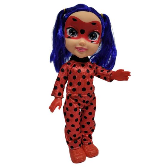 Boneca Miraculous Lady Bug Grande Fashion Articulada Musical ...