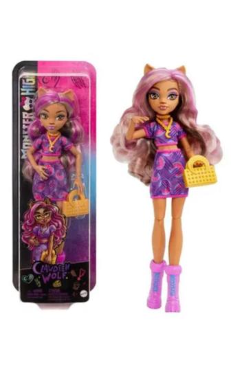 Boneca Monster High articulada Claudine - Mattel - Bonecas - Magazine Luiza
