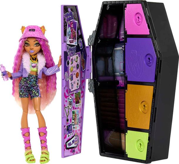 Boneca Monster High c/ Caixa e 15 Acessórios - Skulltimate Secrets ...