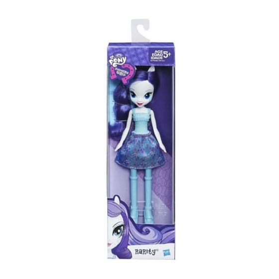 Boneca My Litte Pony Equestria Girls Rarity 30cm B6128 - Hasbro - Bonecas - Magazine Luiza