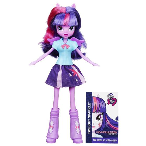 Boneca My Little Pony - Equestria Girls Look Básico - Twilight Sparkle A9255 - Bonecas ...