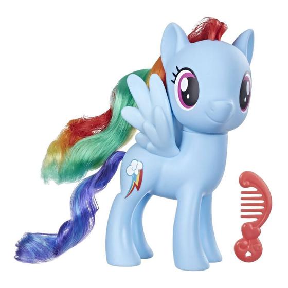 Boneca My Little Pony - Pente e Cabelo - Rainbow Dash - Hasbro - Bonecas - Magazine Luiza