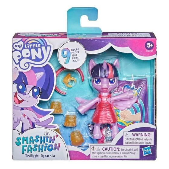 Boneca My Little Pony Twilight Sparkle - Vestido Rosa - F1277 HASBRO - Bonecas - Magazine Luiza