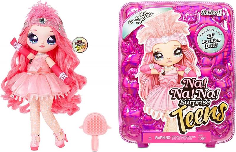 Boneca Na!Na!Na! Surprise Teens Coco Sparkle - Mcassab - Bonecas ...