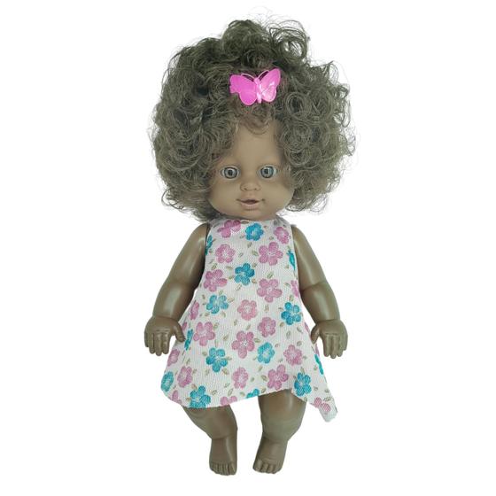 Boneca Negra Tika Frases Cabelo Cacheado Fala Frases - Nova Toys ...