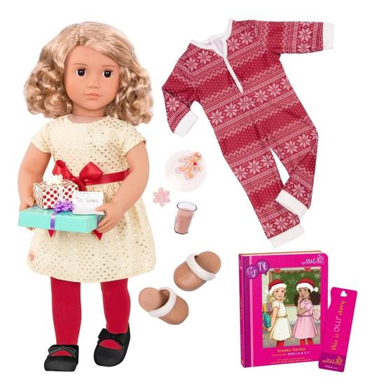 Boneca Our Generation Deluxe Mod. Noelle - Natal Furtivo - Bonecas ...