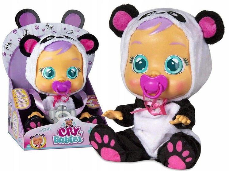 Boneca Pandy Chora Lágrimas de Verdade Cry Babies Multikids - Bonecas ...