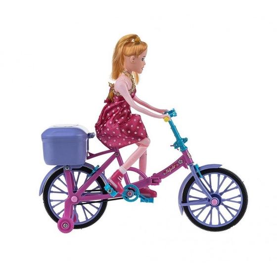 Boneca Passeio de Bicicleta Com Luzes, Som e Anda Sozinha - d toy ...