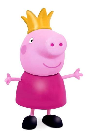 Boneca peppa pig - george articulados - elka brinquedos - Bonecas ...