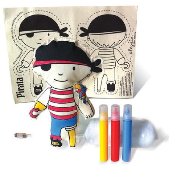 Boneca Pirata da Perna de Pau Sem Cara de Mau - Alegria Sem Bateria ...