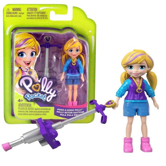 Boneca Polly Pocket e Acessórios - Pula Pula Polly - Mattel - Bonecas ...