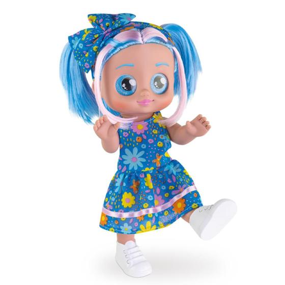 Boneca Pretty Collection Blue Azul Milk Brinquedos - Bonecas - Magazine ...