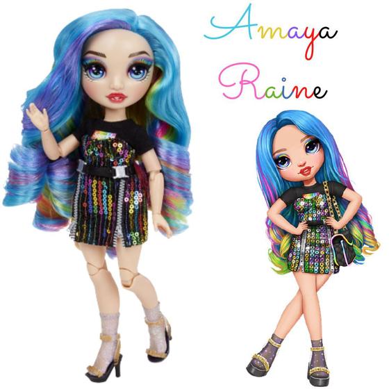Boneca Rainbow High Fashion Amaya Raine 27cm Artirulada Mga - Bonecas ...