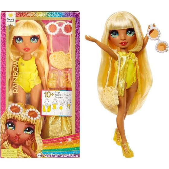 Boneca Rainbow High Swin & Style Sunny Yellow - MGA Entertainment ...