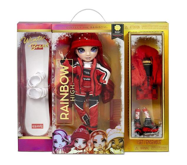Boneca Rainbow High Winter Break Ruby Anderson - Mga - Bonecas ...