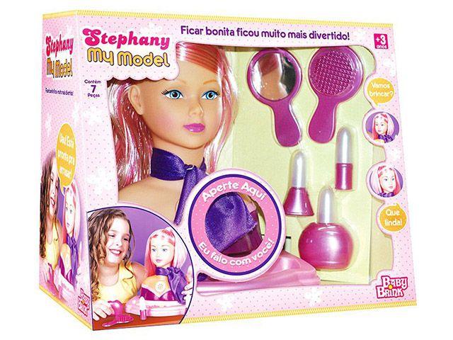 Boneca Stephany My Model - Baby Brink - Bonecas - Magazine Luiza
