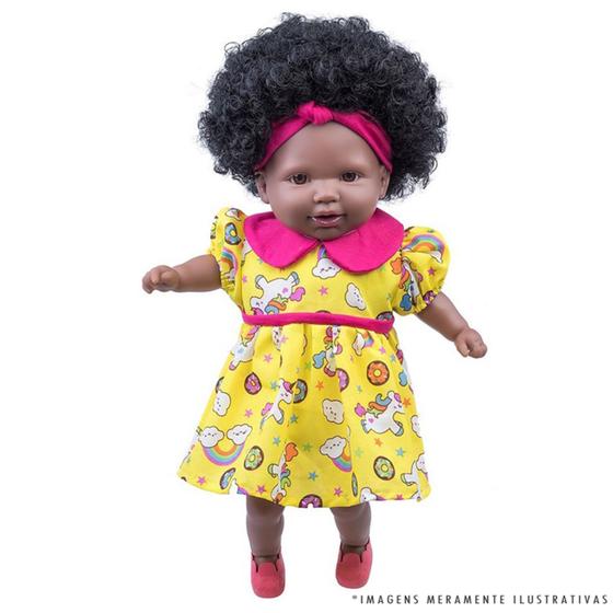 Boneca Tayla Cotiplás Negra 48cm - Bonecas - Magazine Luiza