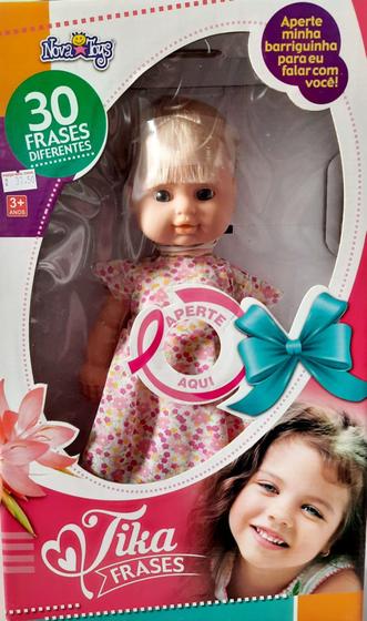Boneca Tika Frases - Nova Toys - Bonecas - Magazine Luiza