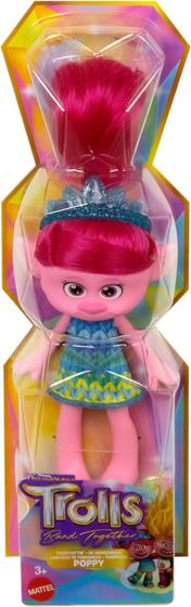 Boneca Trolls Poppy Básica - MAttel HNF23 - Bonecas - Magazine Luiza