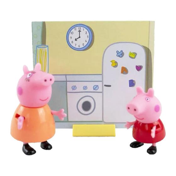 Bonecas Peppa Pig e Mamãe Pig - 2300 - Sunny - Bonecas - Magazine Luiza